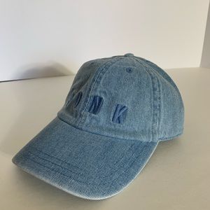 PINK Victoria's Secret | Accessories | Victorias Secret Denim Cap ...